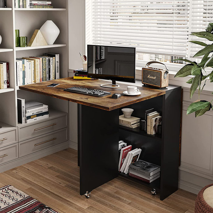 Ebern Designs Chelesy Extendable Solid Wood Base Dining Table - Wayfair ...